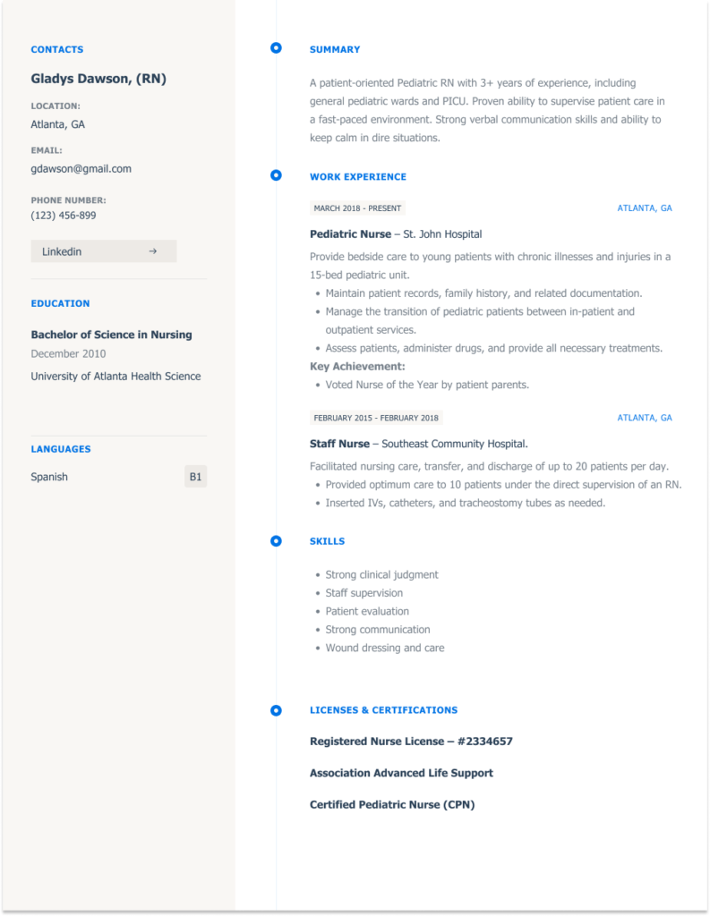 Reverse Chronological Order in a Resume - ResumeKit