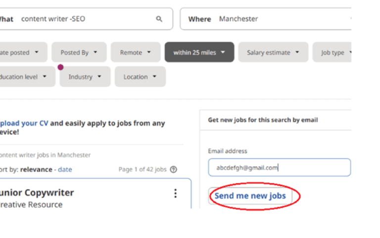 Indeed Advanced Search. Get Better Search Results.
