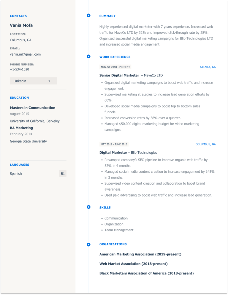 Reverse Chronological Order in a Resume: Templates & Tips