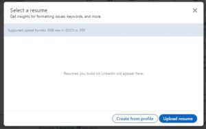How to Upload Resume to LinkedIn - ResumeKit